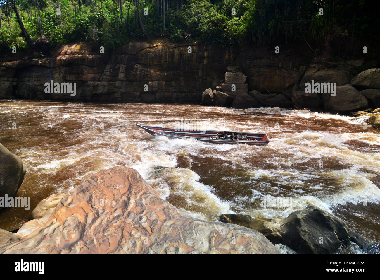 The view on the Barito river is right in the middle of the Central ...