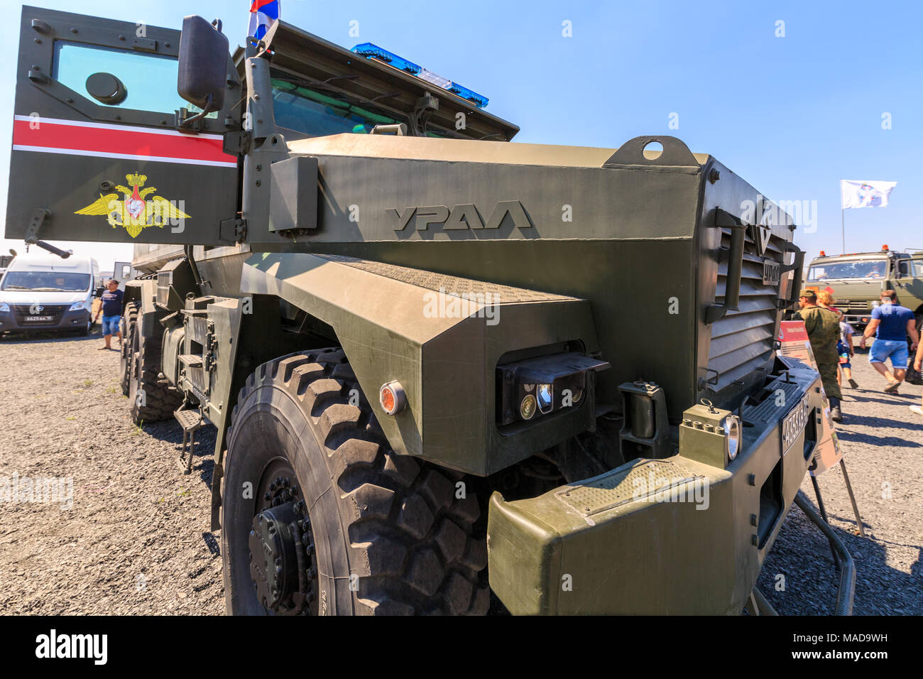 KADAMOVSKIY TRAINING GROUND, ROSTOV REGION, RUSSIA, 26 AUGUST 2017 ...