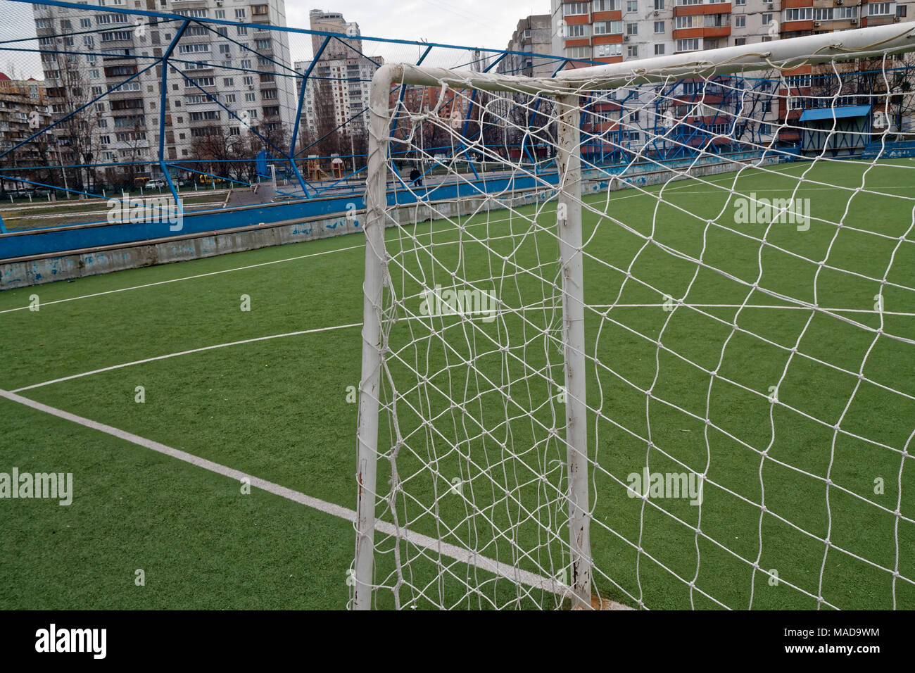Football soccer field hi-res stock photography and images - Alamy