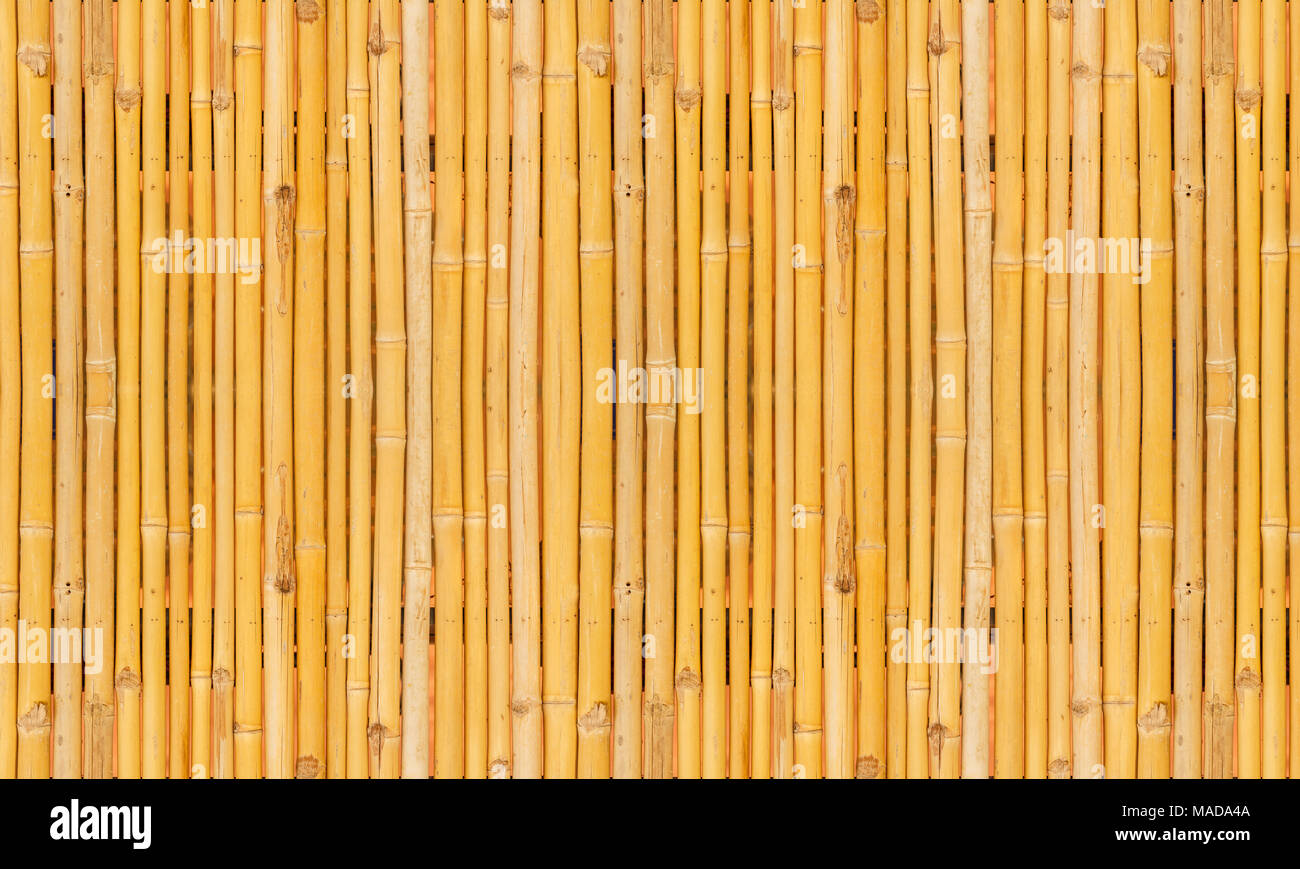 bamboo fence background Stock Photo - Alamy