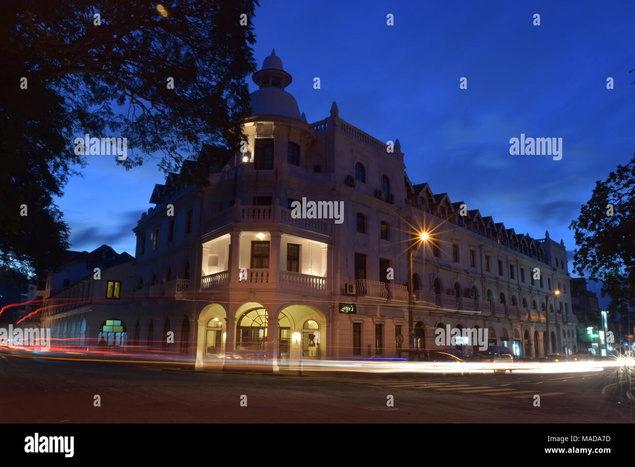 Kandy Queens Hotel Stock Photo - Alamy