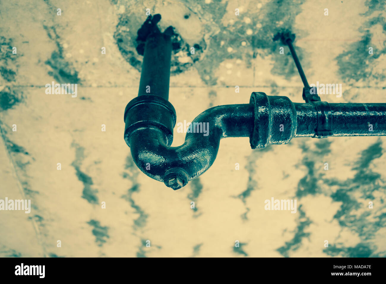 Old water pipes hi-res stock photography and images - Alamy