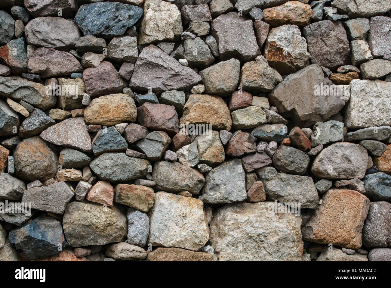 Stone wall texture different forms hi-res stock photography and images ...