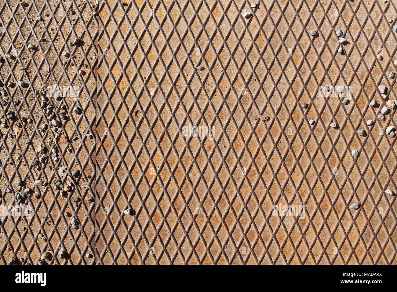 Iron Background, rusty texture, cracked surface Stock Photo - Alamy