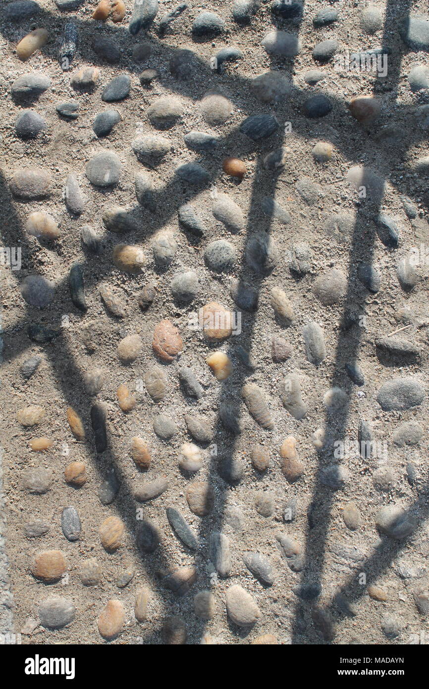 Grey wall stone grunge background, rock texture with shadow Stock Photo ...