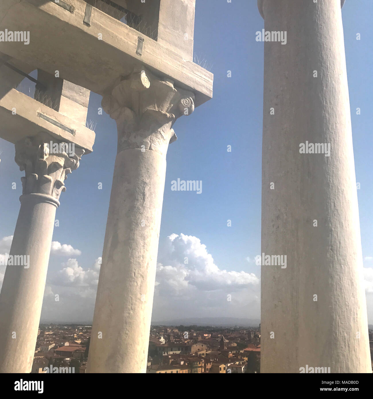 The leaning tower of pisa top view hi-res stock photography and images ...