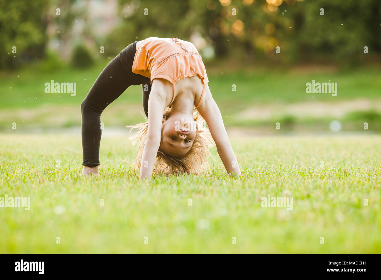 Demonstration of plasticity Stock Photo - Alamy