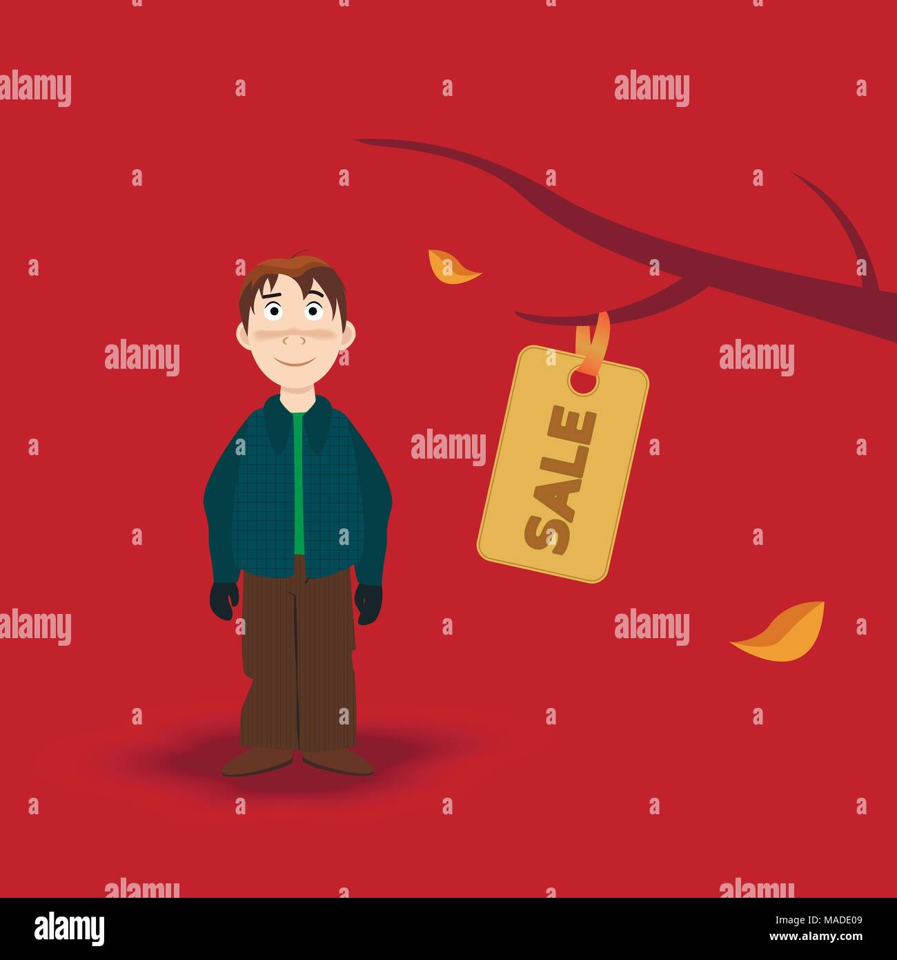 Cartoon boy with cap hi-res stock photography and images - Alamy