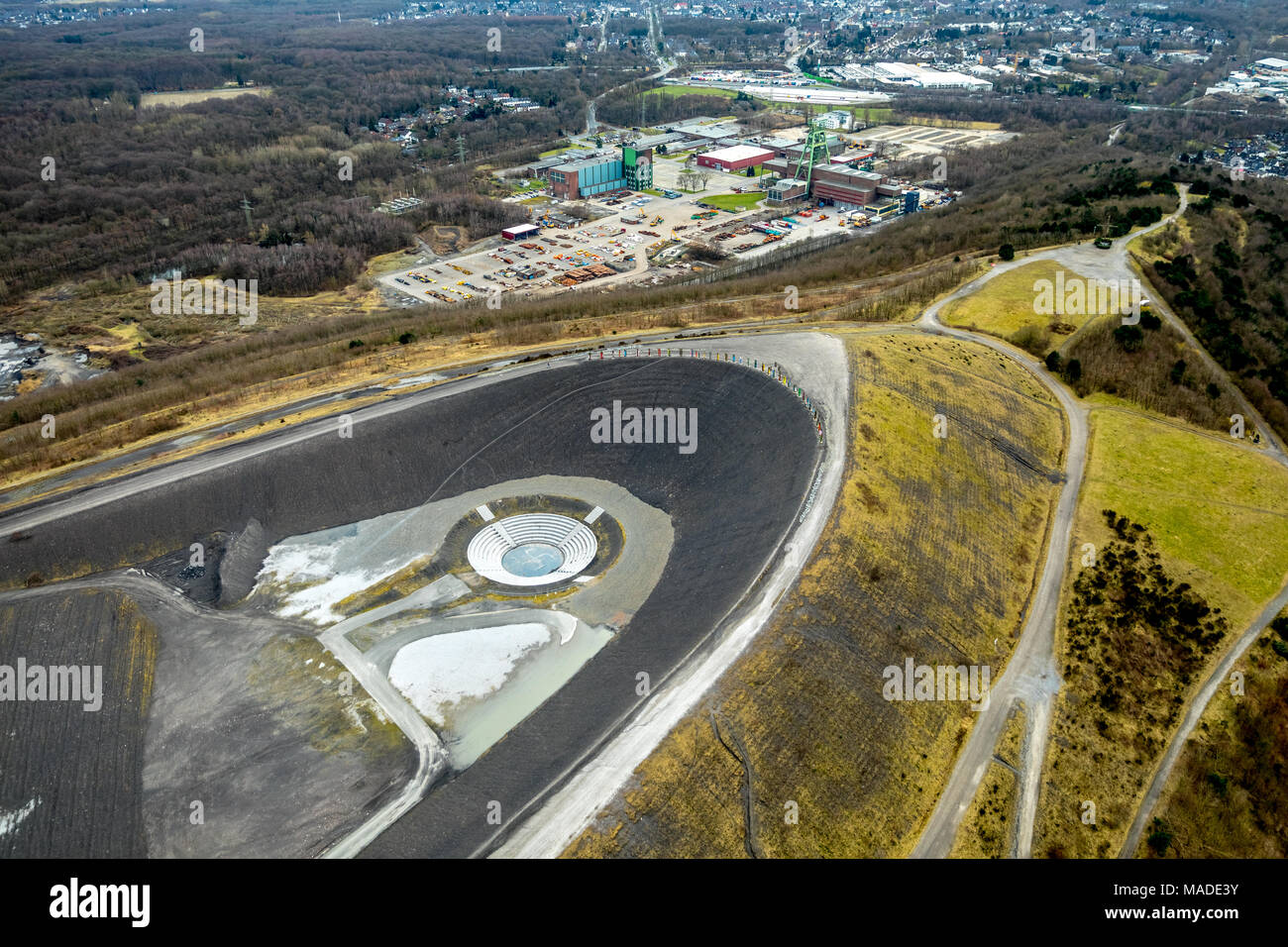 Halde haniel mit amphi theater hi-res stock photography and images - Alamy