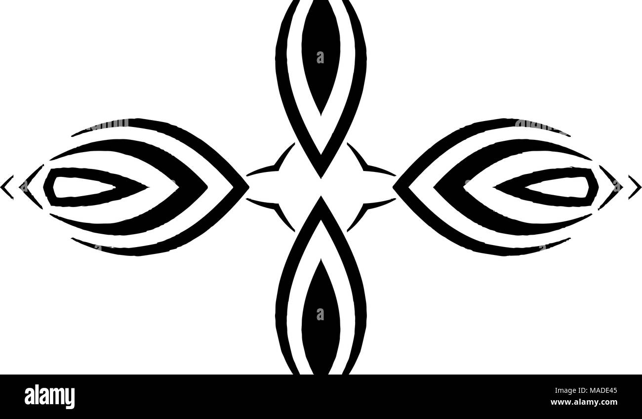 Black and white simple design artistic Stock Vector Image & Art - Alamy