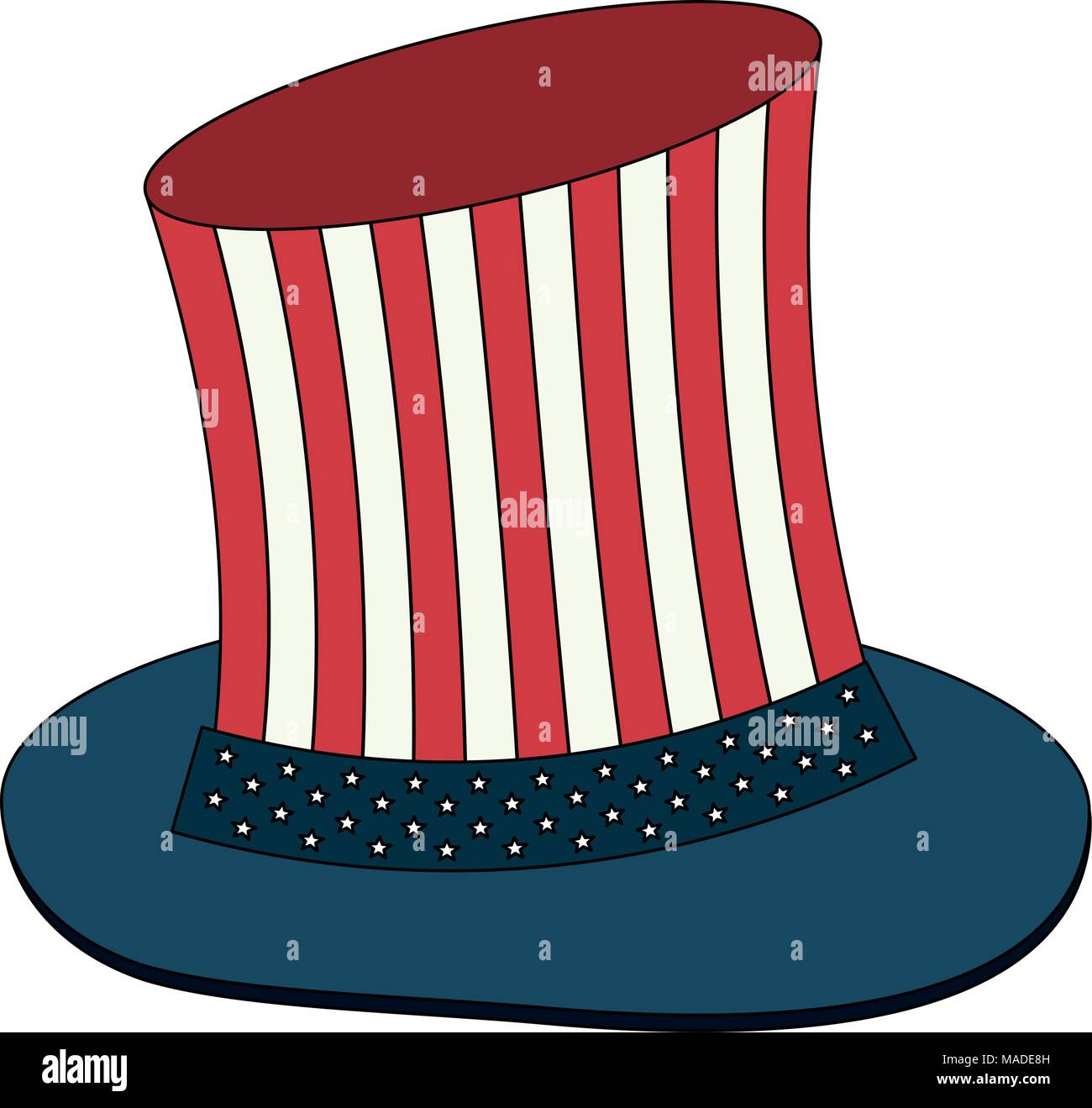 Uncle sam hat Stock Vector Image & Art - Alamy