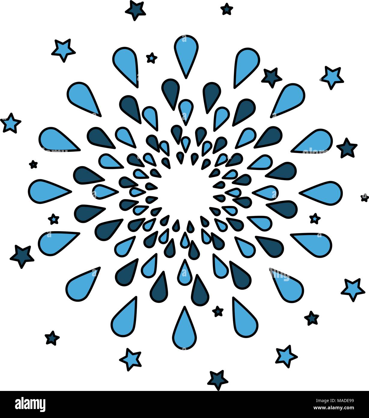 Fireworks exploding isolated Stock Vector Image & Art - Alamy