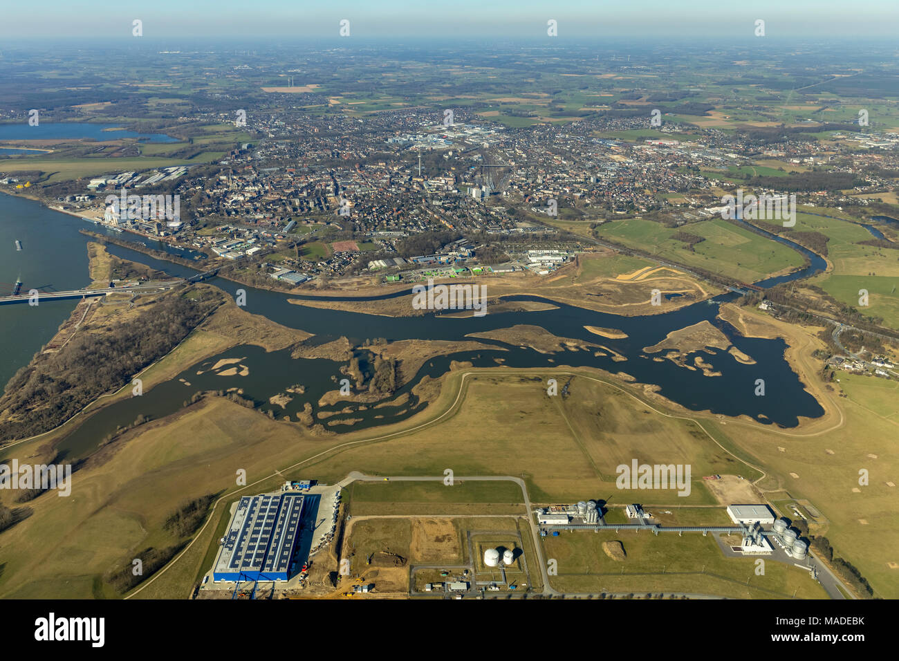Lippe river in wesel hi-res stock photography and images - Alamy