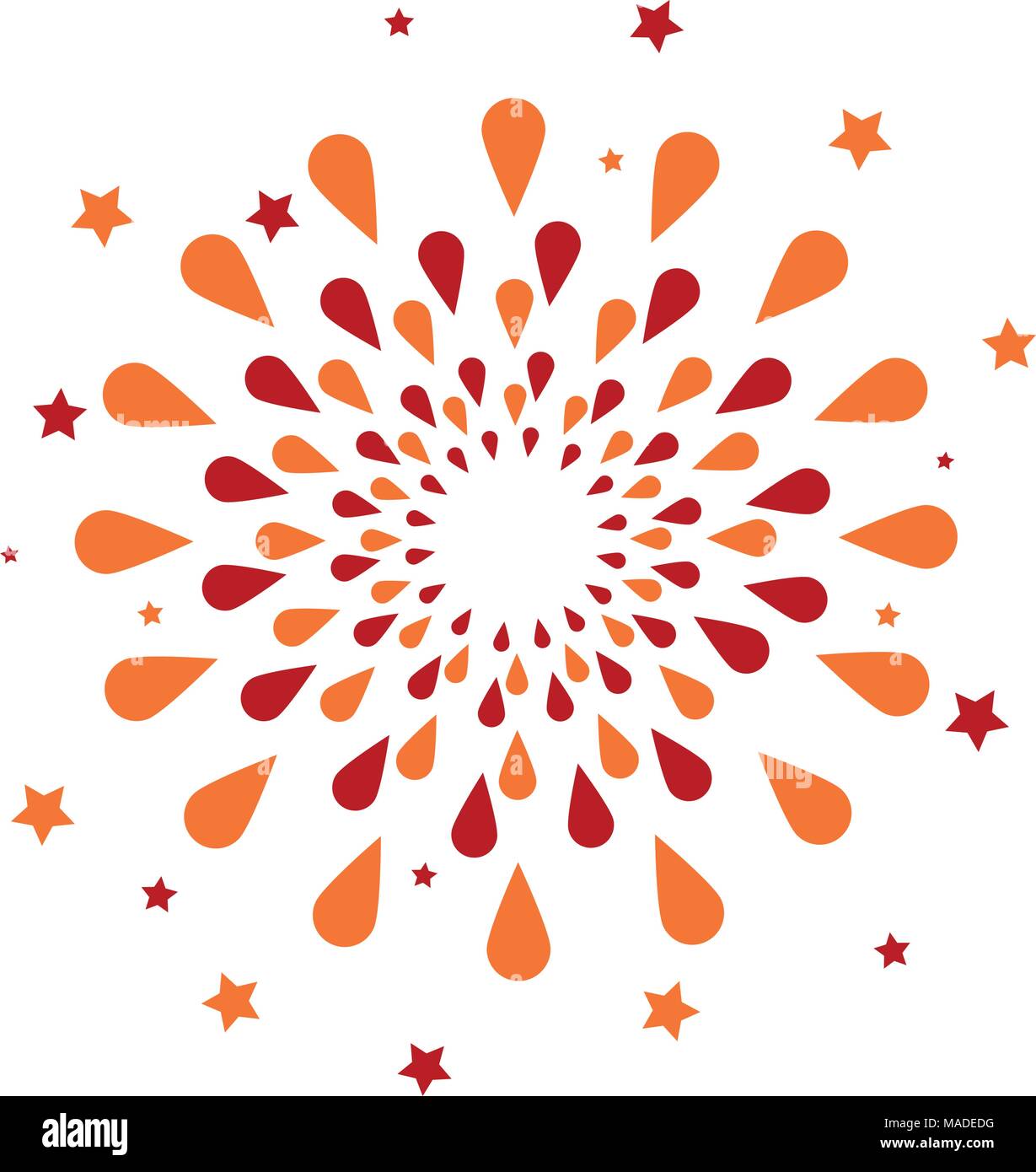 Fireworks exploding isolated Stock Vector Image & Art - Alamy