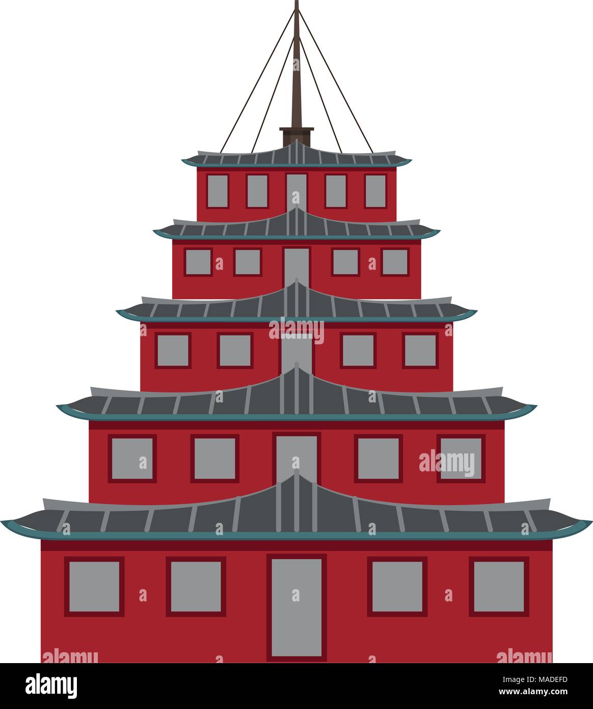 Asian palace symbol Stock Vector Image & Art - Alamy