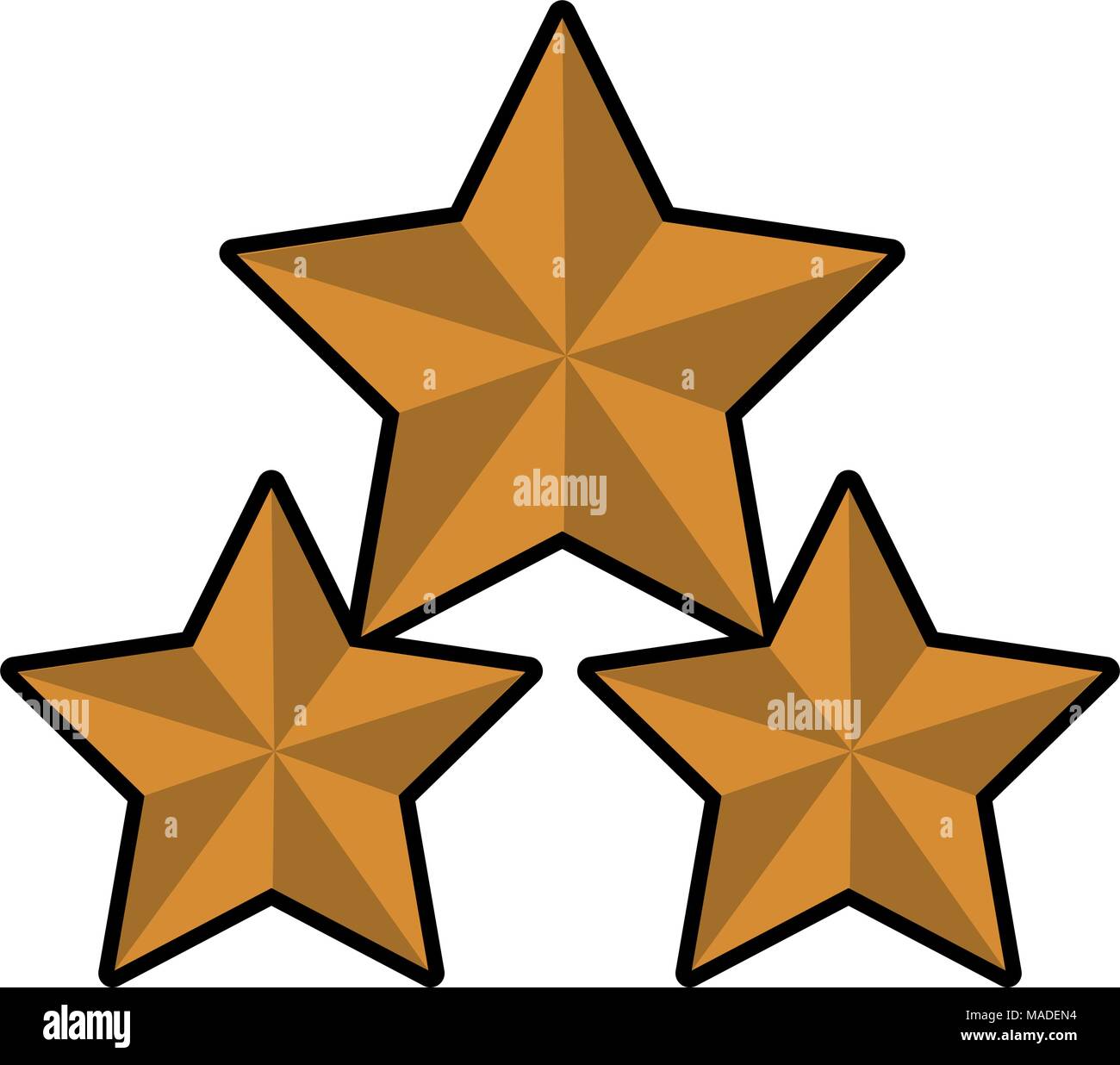 Stars shape symbol Stock Vector Image & Art - Alamy