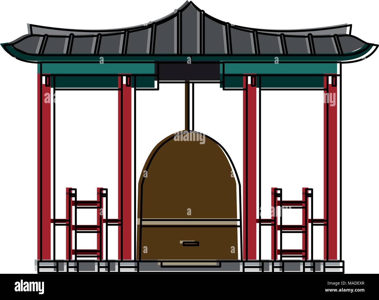 Asian palace symbol Stock Vector Image & Art - Alamy