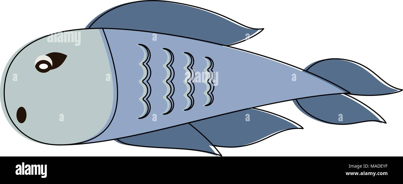Fish seafood cartoon Stock Vector Image & Art - Alamy