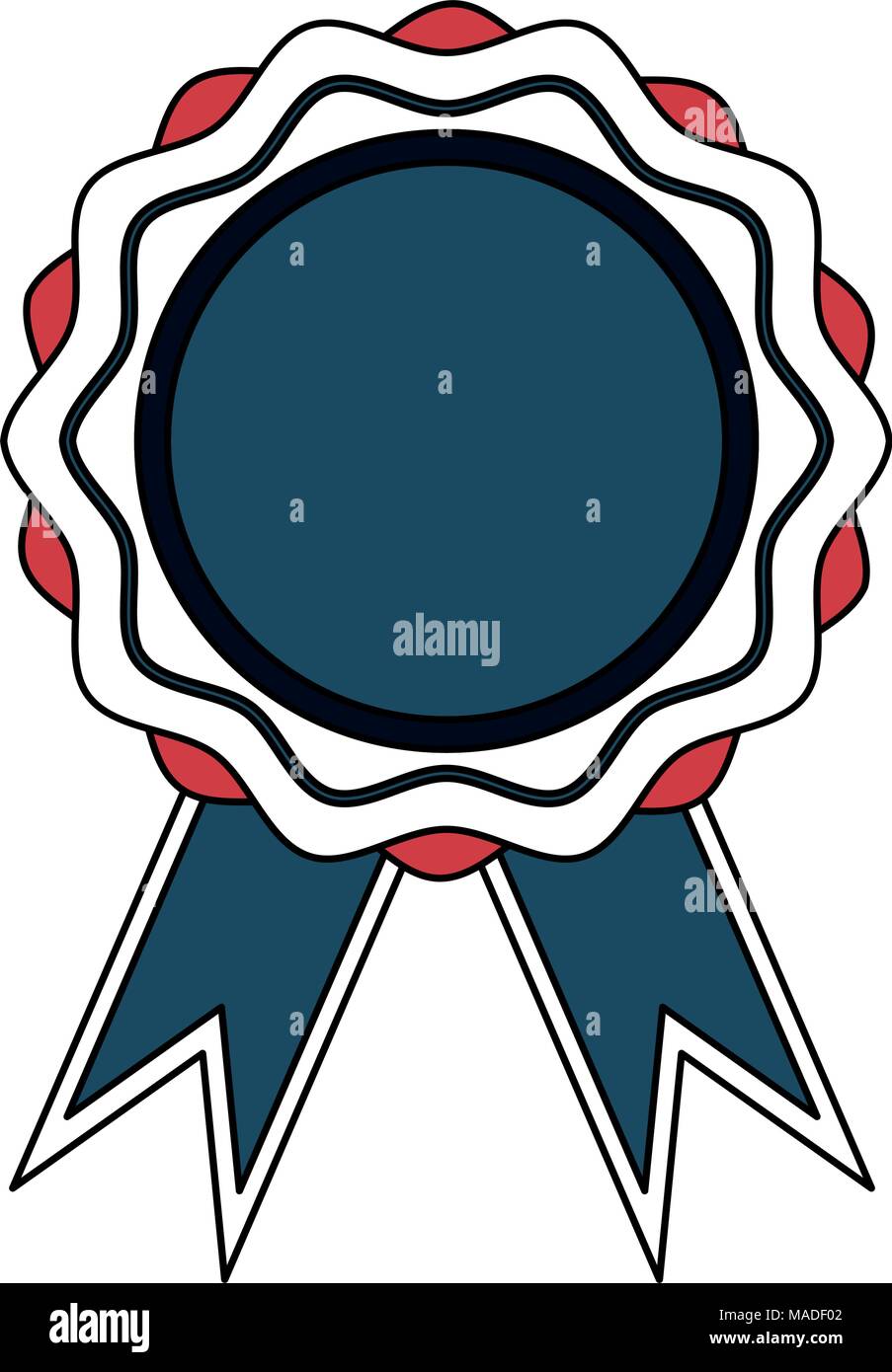 Award ribbon symbol Stock Vector Image & Art - Alamy