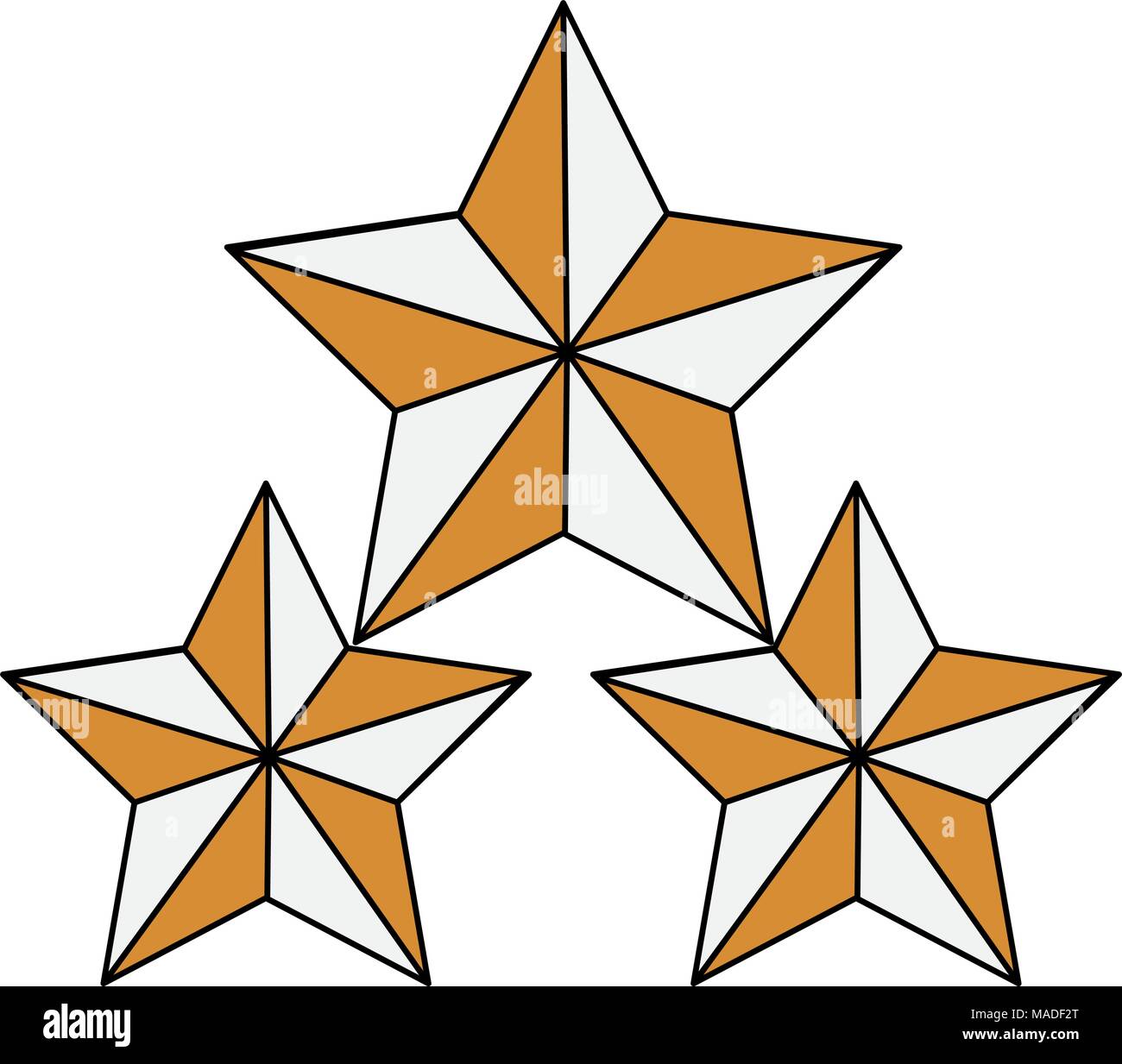 Stars shape symbol Stock Vector Image & Art - Alamy