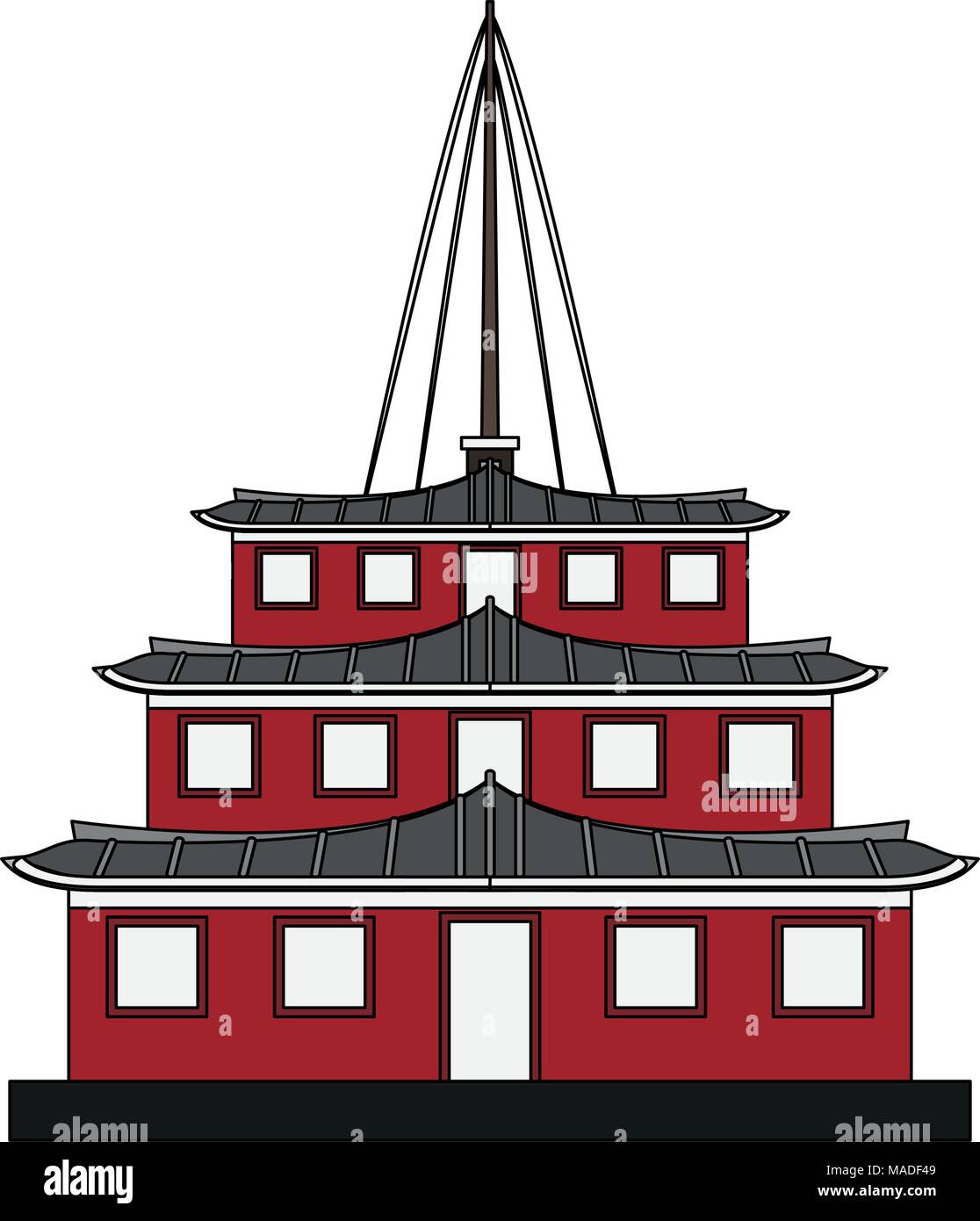 The grand palace bangkok Stock Vector Images - Alamy