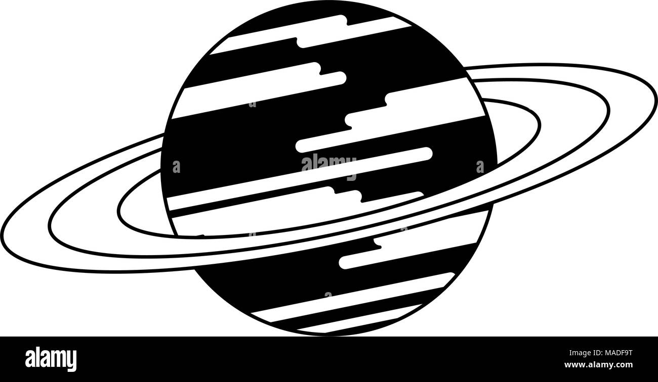 Saturn space planet Stock Vector Image & Art - Alamy