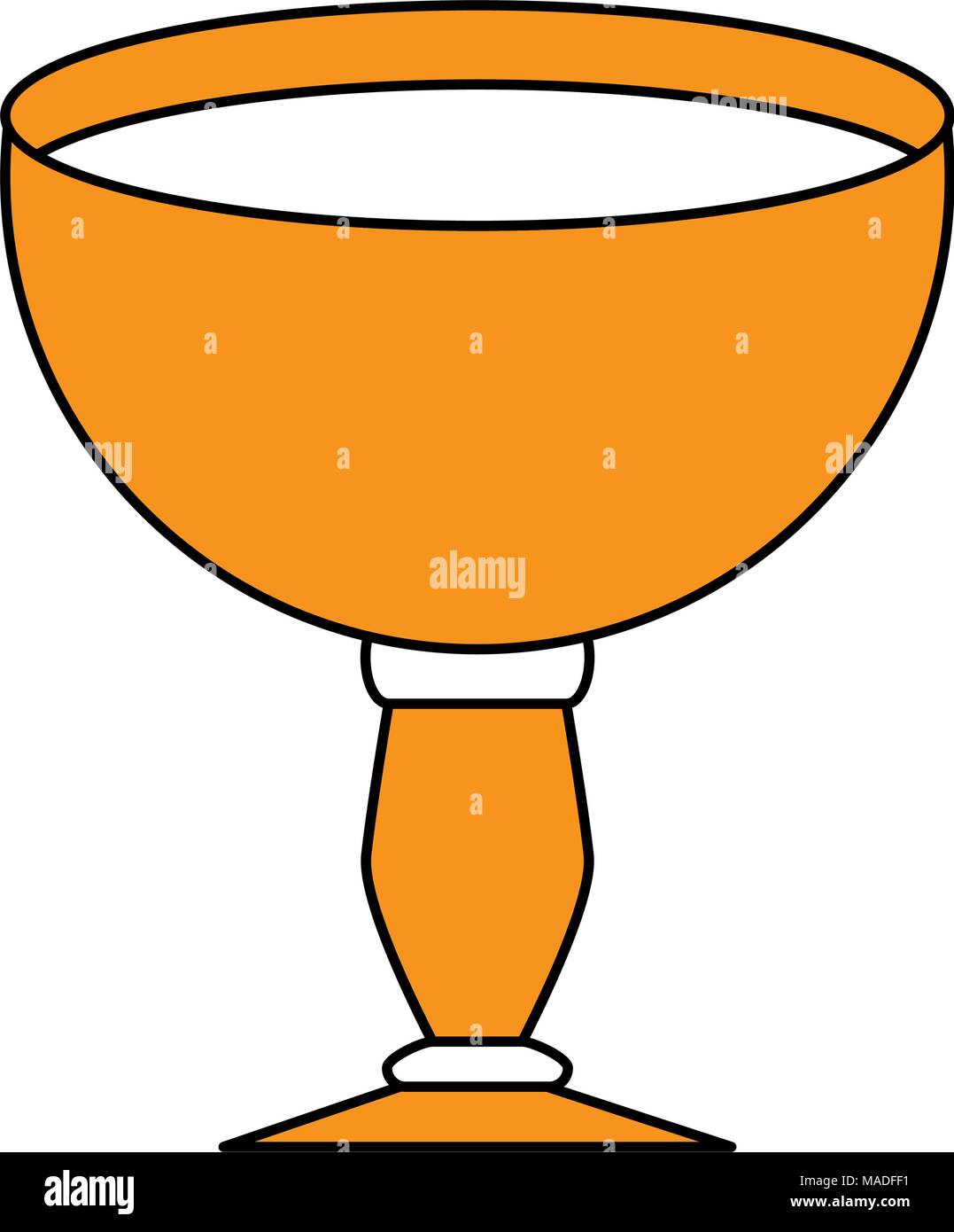 Sacred chalice symbol yellow icon Stock Vector Image & Art - Alamy