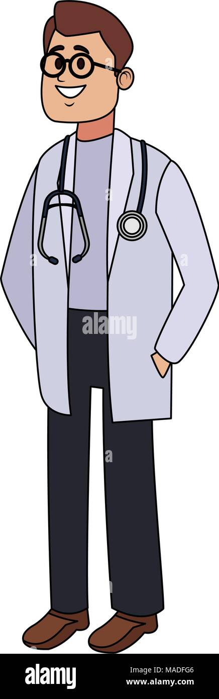 Doctor man cartoon Stock Vector Image & Art - Alamy