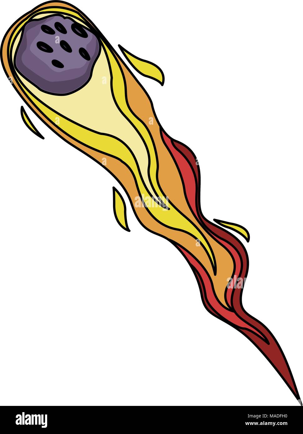 Meteor symbol hi-res stock photography and images - Alamy