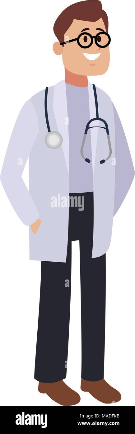 Doctor man cartoon Stock Vector Image & Art - Alamy