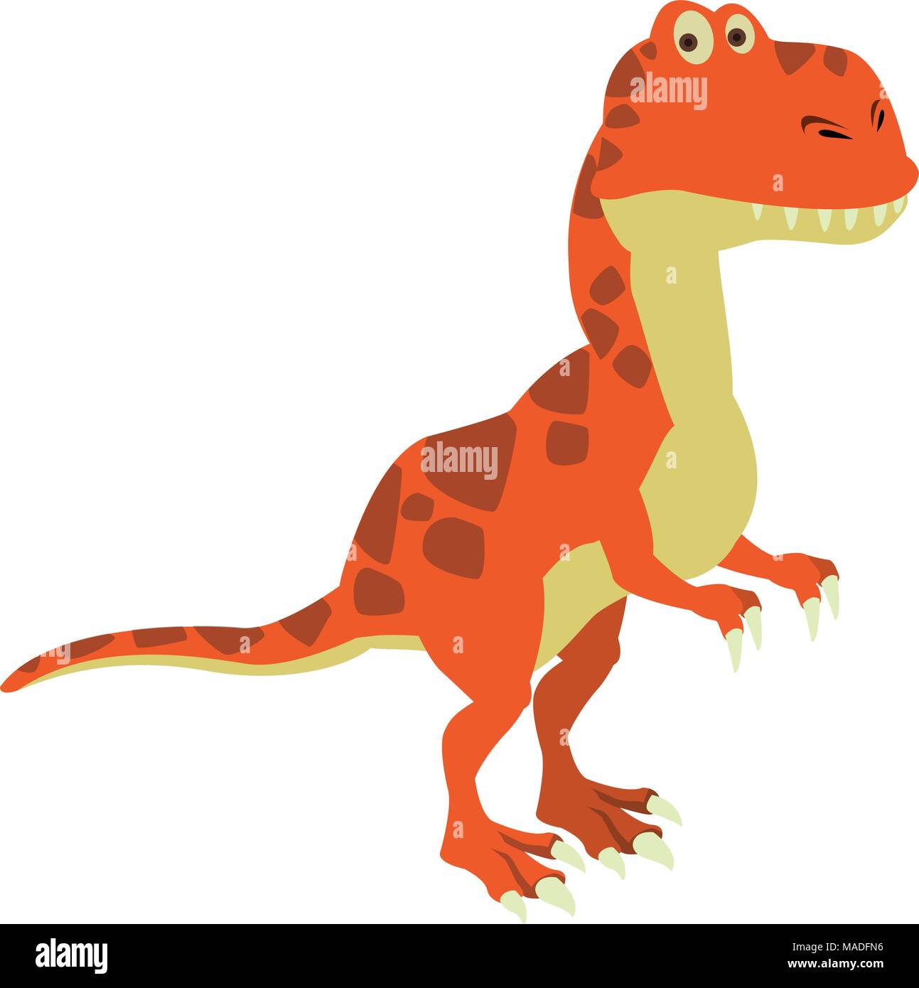 T rex cartoon Stock Vector Image & Art - Alamy