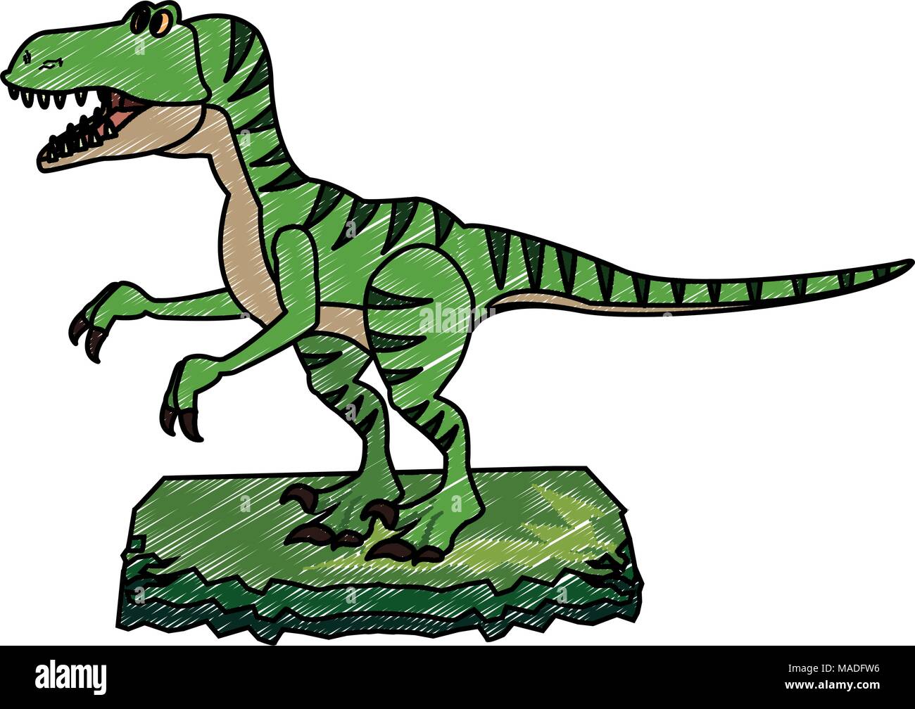 T rex cartoon Stock Vector Image & Art - Alamy