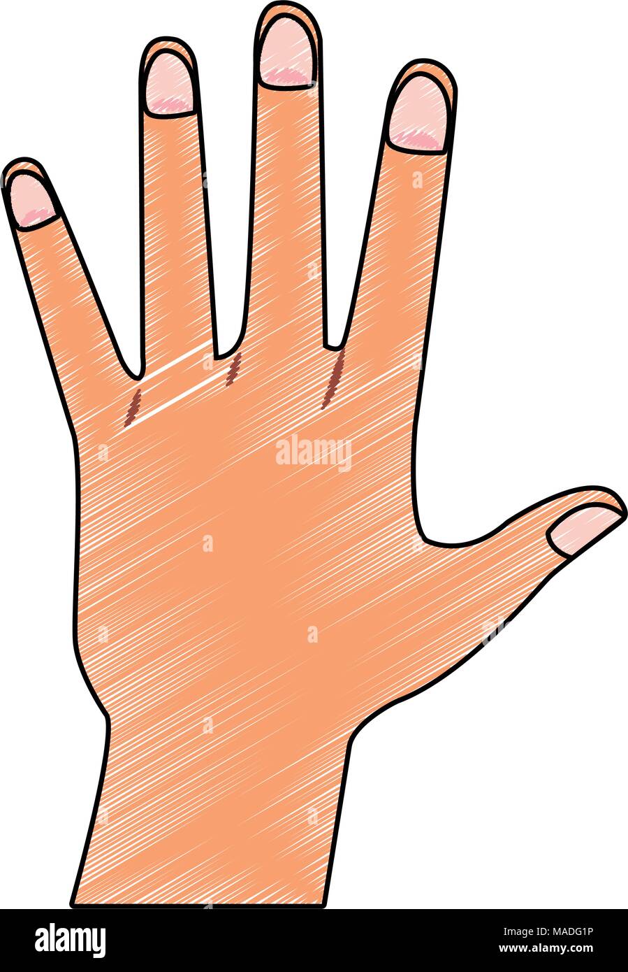Human hand cartoon Stock Vector Image & Art - Alamy