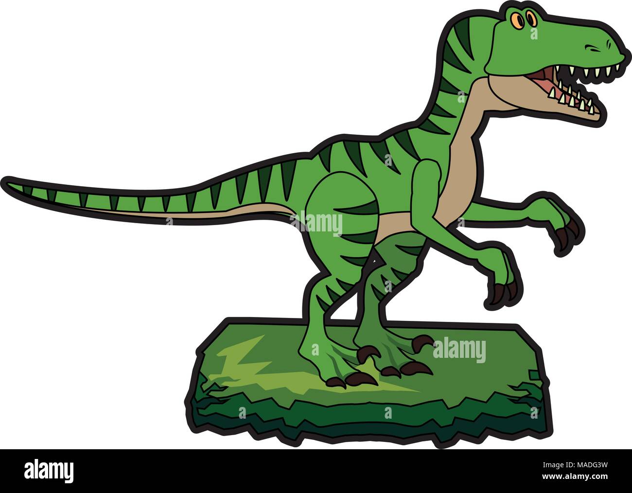 T rex cartoon Stock Vector Image & Art - Alamy