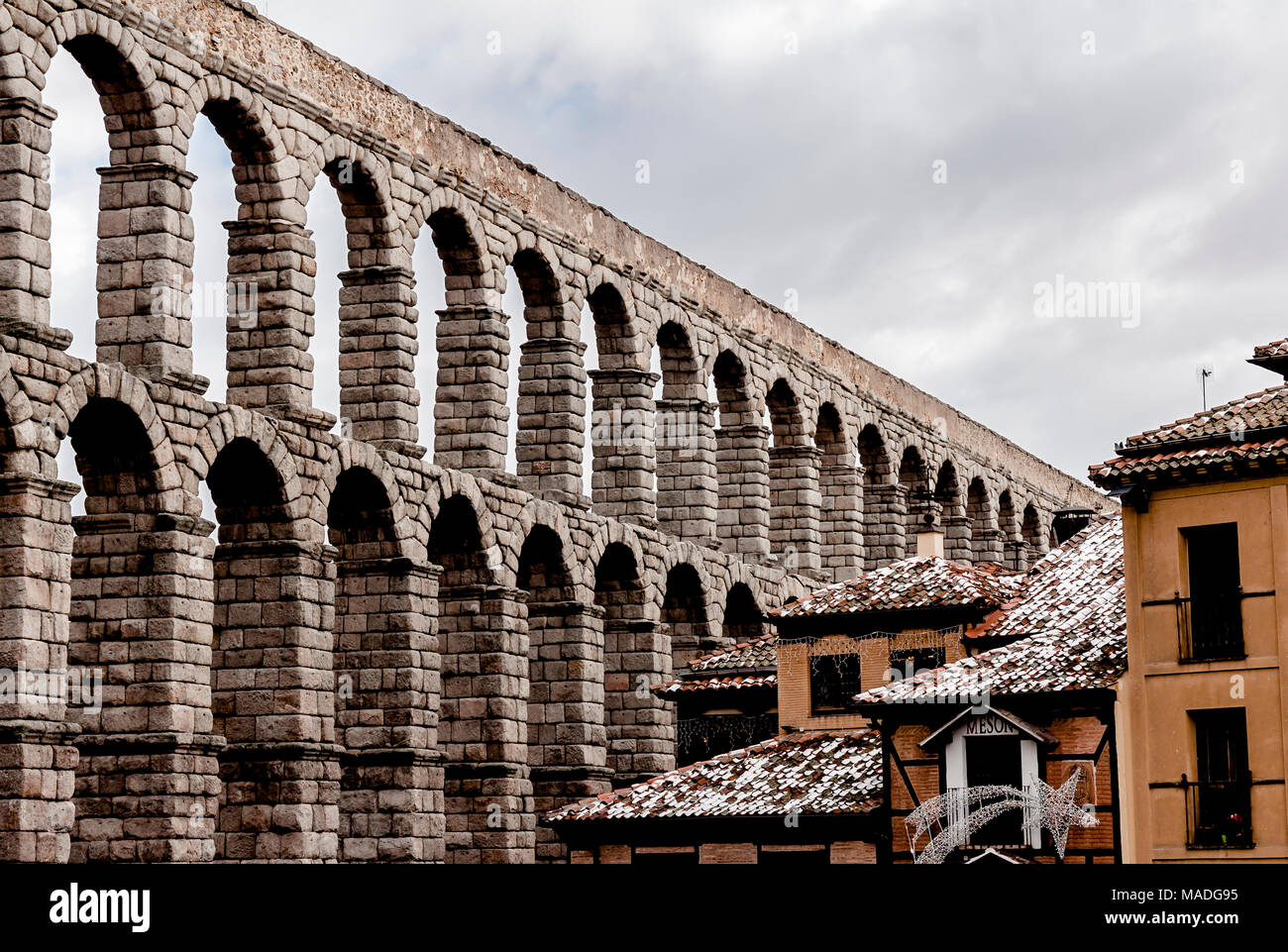 Acueducto patrimonio de la humanidad de la unesco hi-res stock photography and images - Alamy