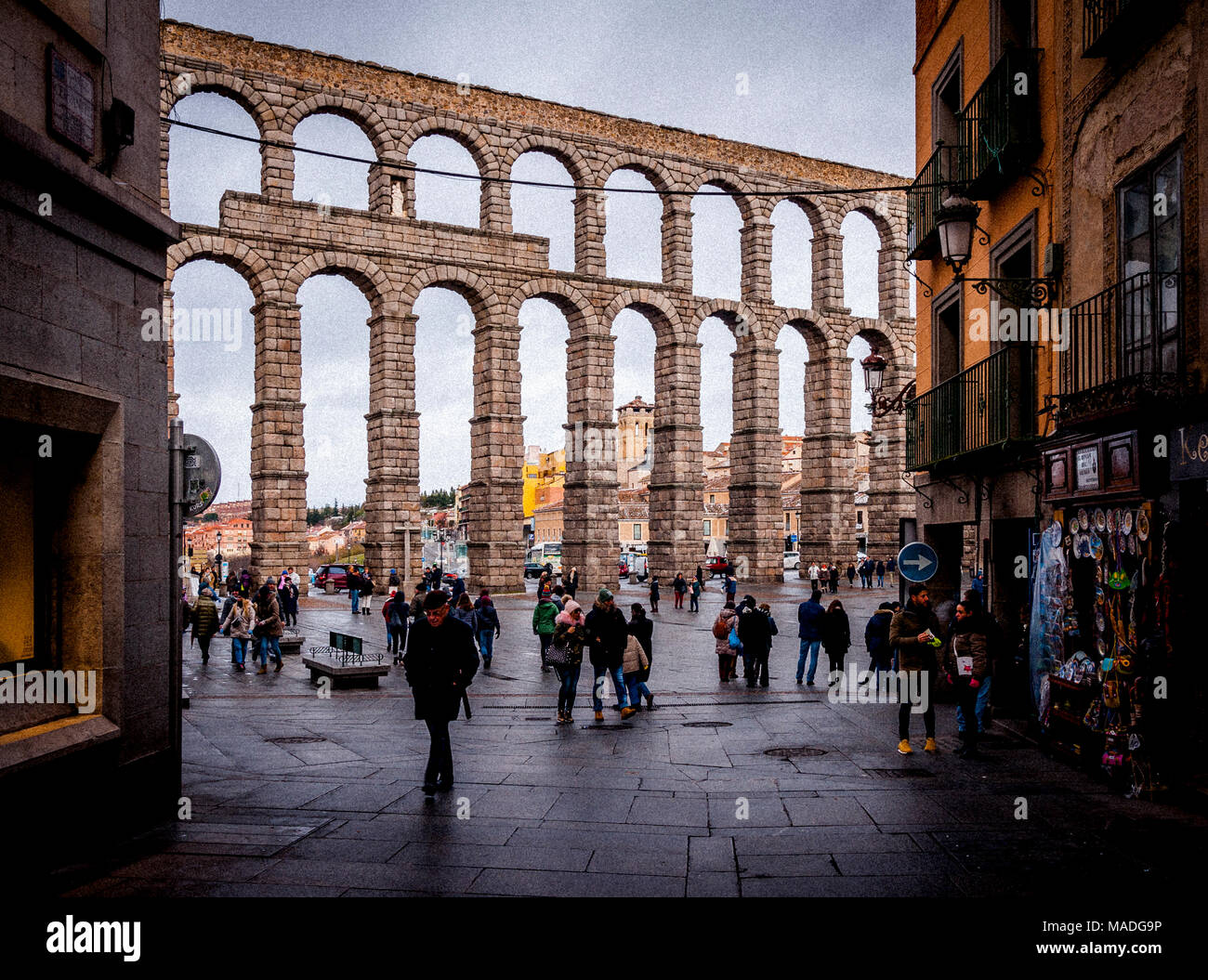 Acueducto patrimonio de la humanidad de la unesco hi-res stock photography and images - Alamy