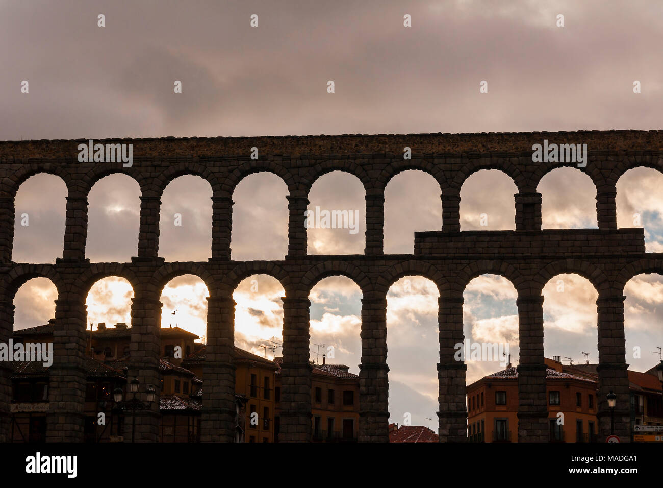 Acueducto patrimonio de la humanidad de la unesco hi-res stock photography and images - Alamy