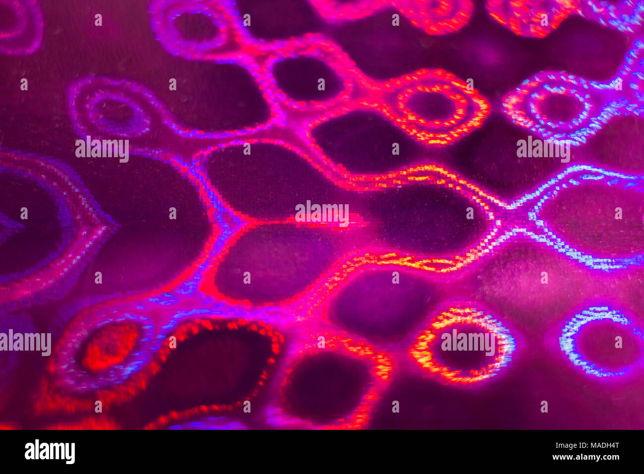 Holographic pattern hi-res stock photography and images - Alamy