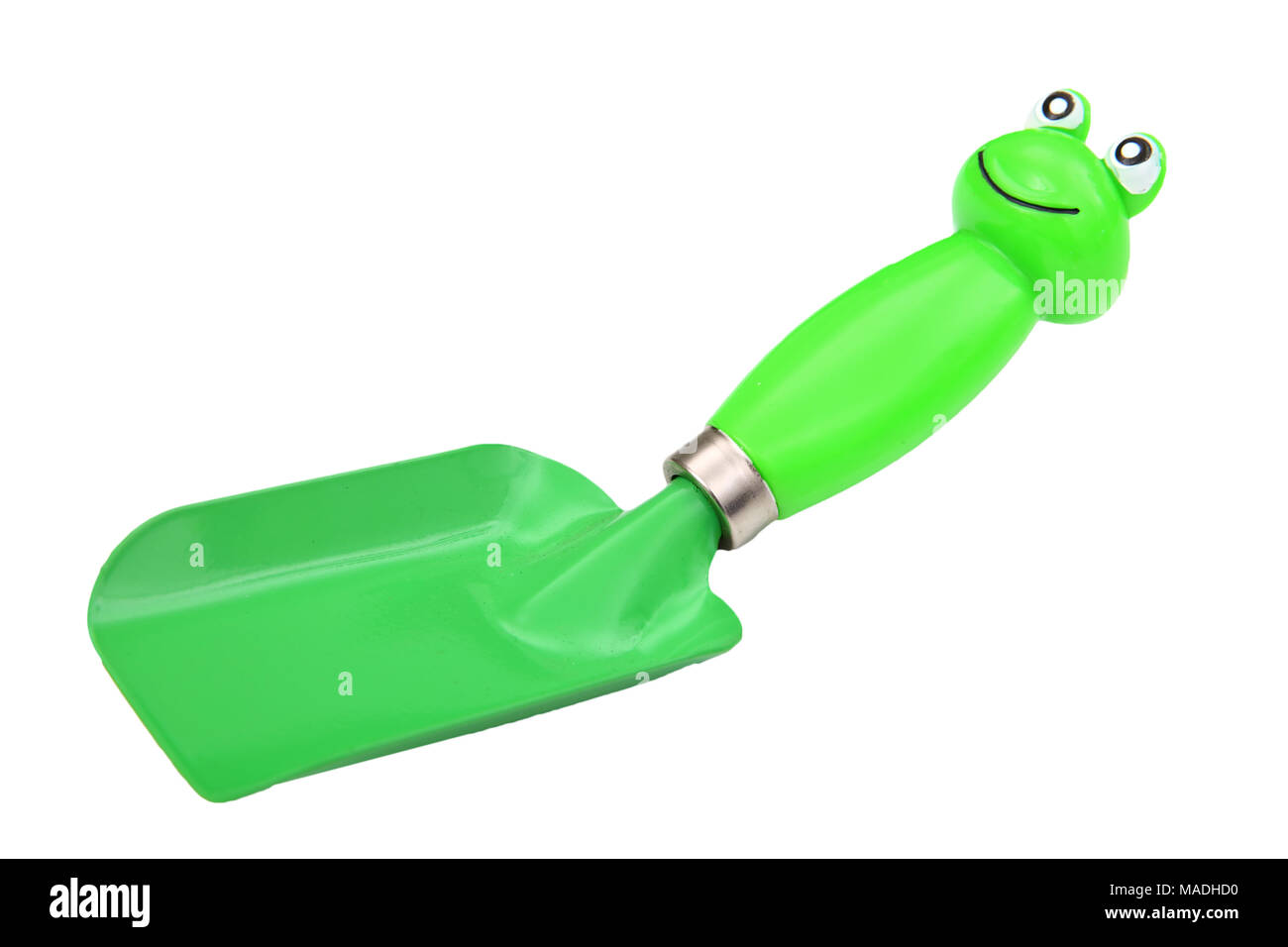 Spade made in the real pattern and designed for children's play Stock ...