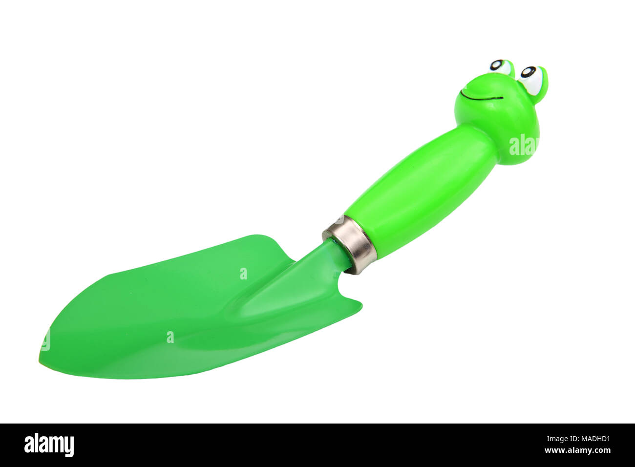 Spade made in the real pattern and designed for children's play Stock ...