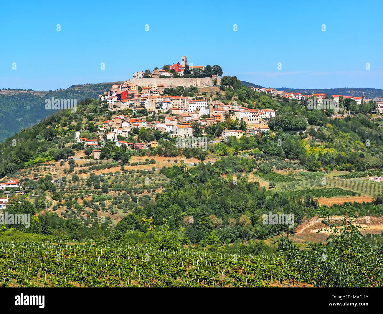 Motovun city hi-res stock photography and images - Alamy