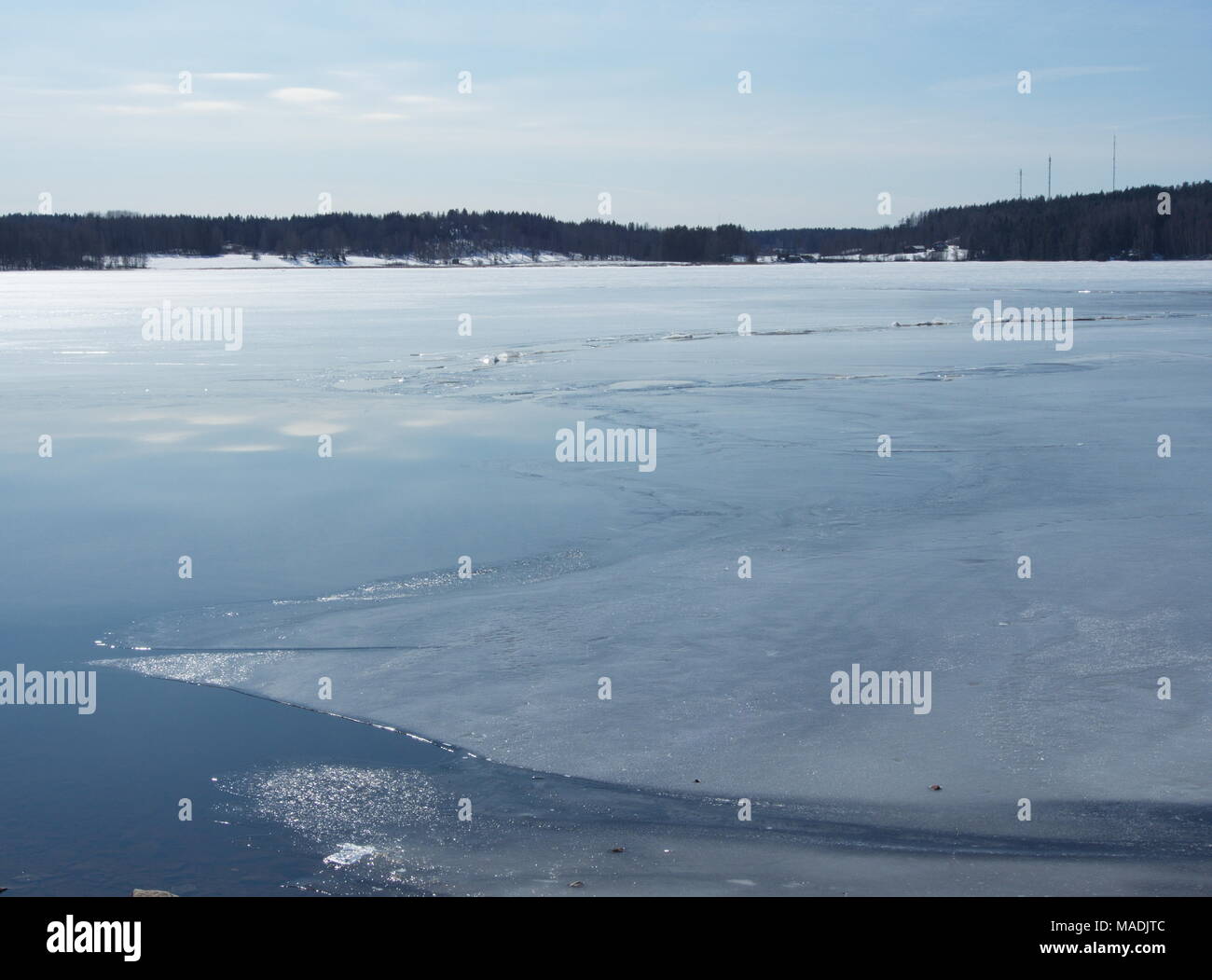 Spring sea ice break up hi-res stock photography and images - Alamy