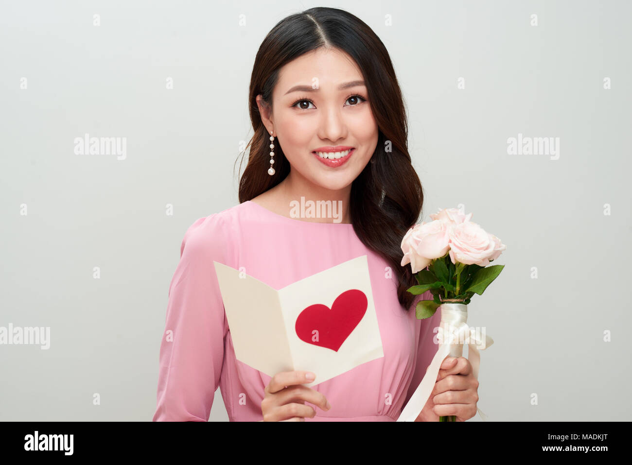 Girl with love letter hi-res stock photography and images - Alamy