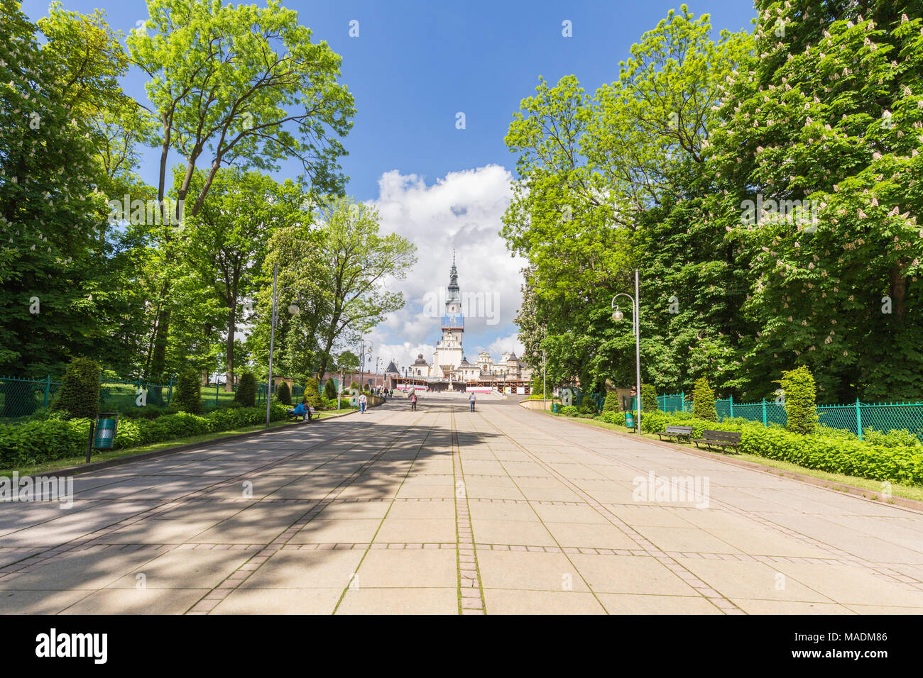 Czestochowa street city hi-res stock photography and images - Alamy