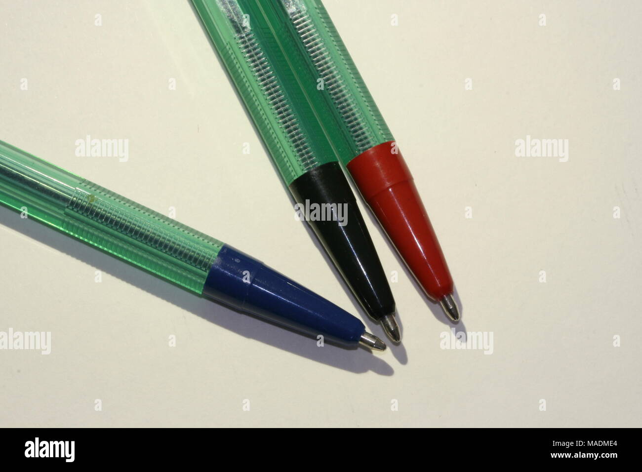 Coloured Ballpoint Pens High Resolution Stock Photography and Images ...