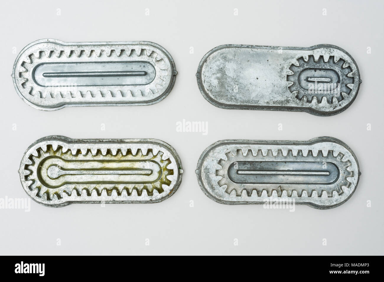 Buttonholer templates for Singer sewing machines Stock Photo - Alamy