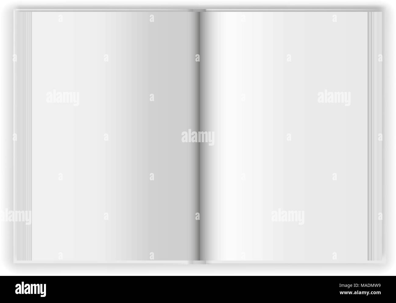 Open vector book Stock Vector Image & Art - Alamy