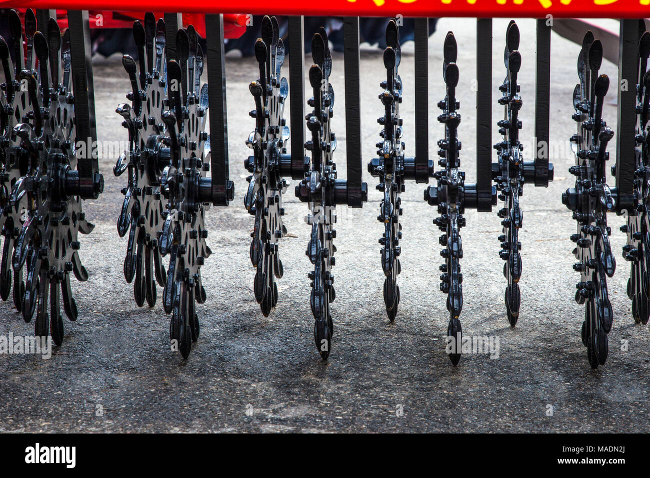 Harrowing grain fields hi-res stock photography and images - Alamy