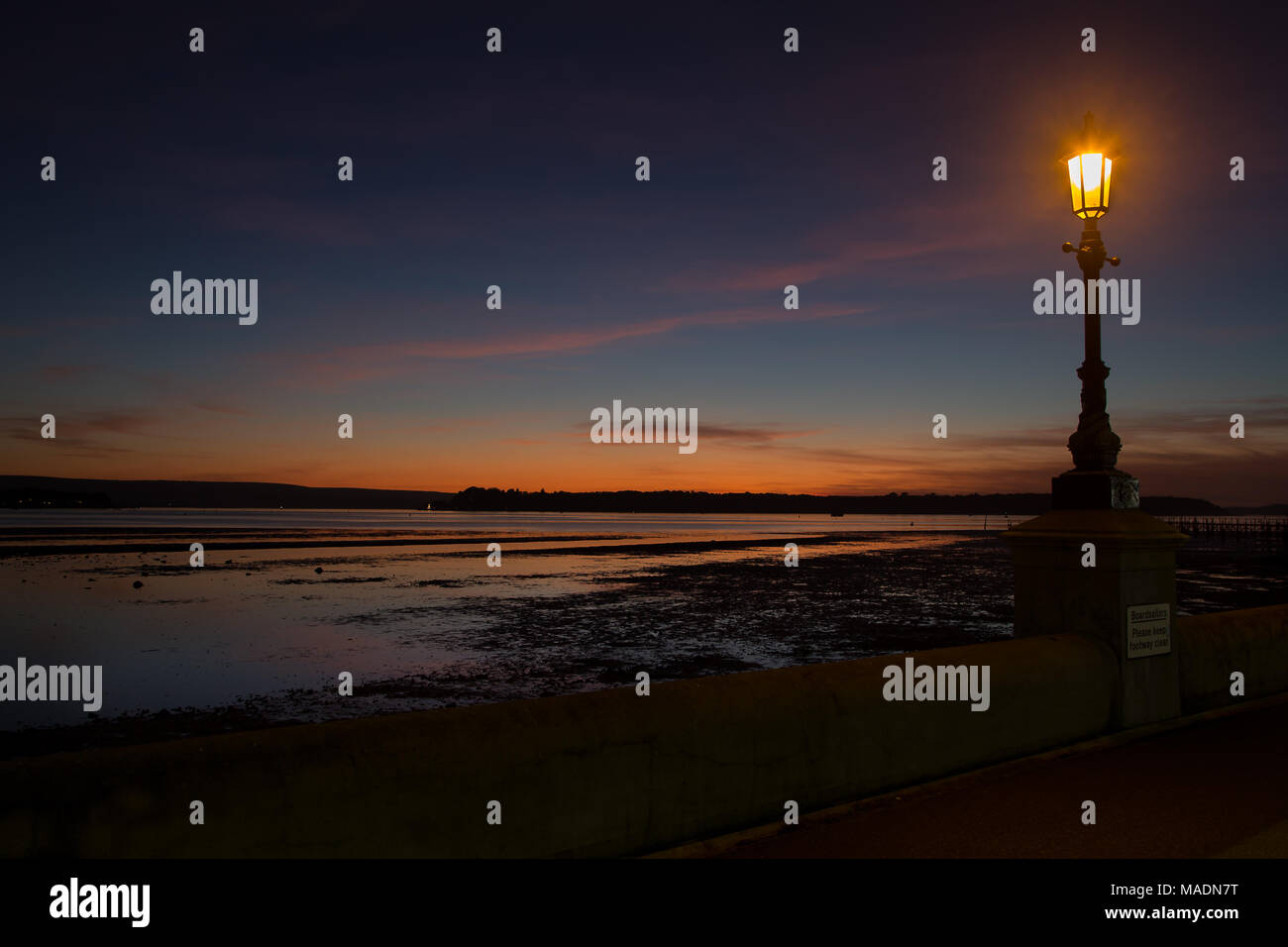 Poole harbour sunset hi-res stock photography and images - Alamy