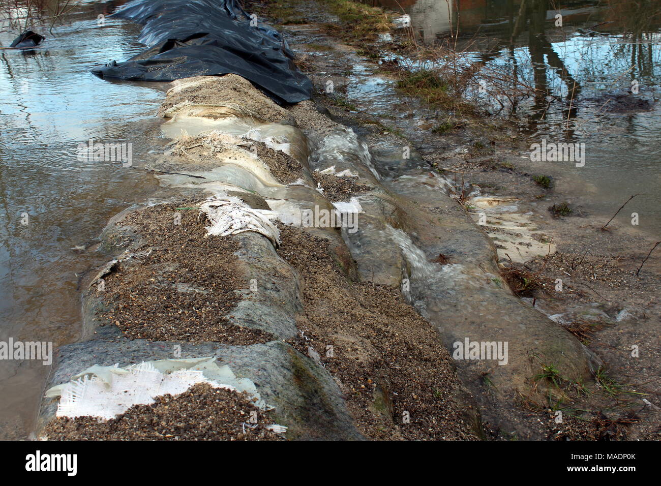 Old sandbags hi-res stock photography and images - Alamy